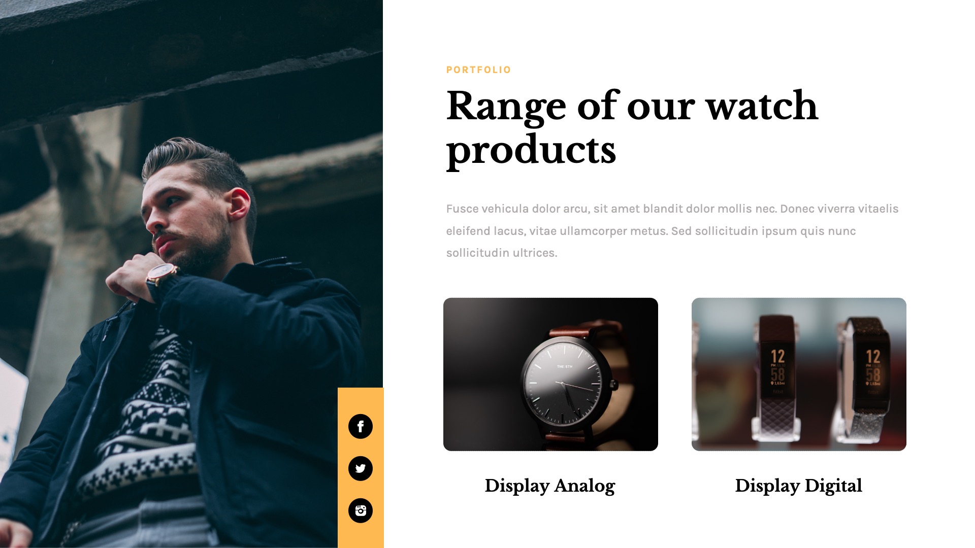 ROLAGE - Watch Product Powerpoint Template, Presentation Templates