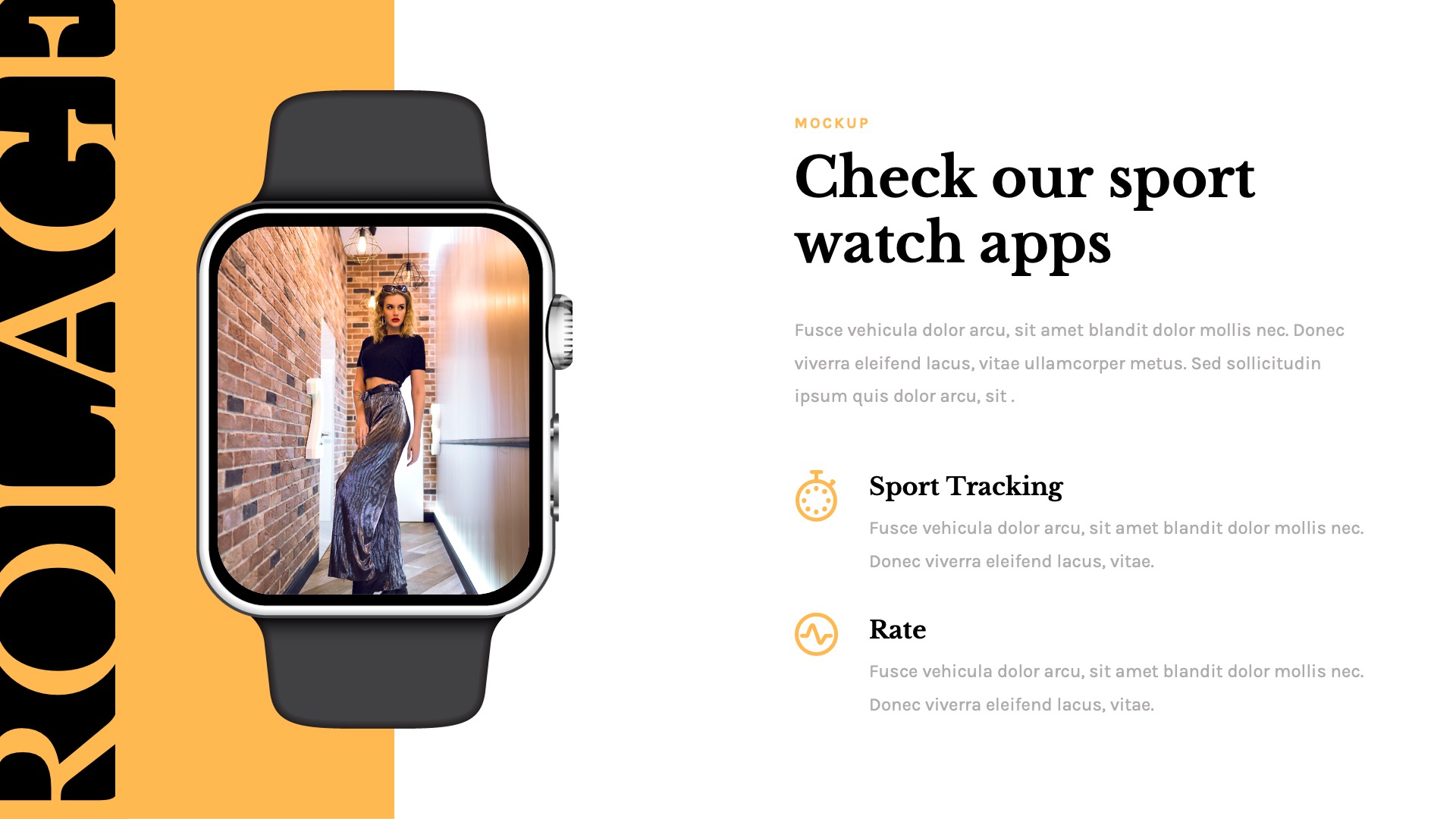 ROLAGE - Watch Product Keynote Template, Presentation Templates ...