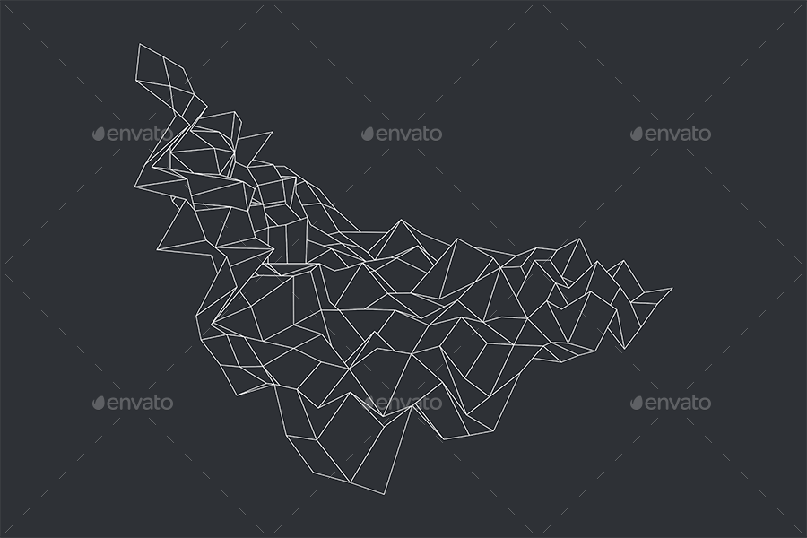 Wireframe Geometric Objects by themefire | GraphicRiver