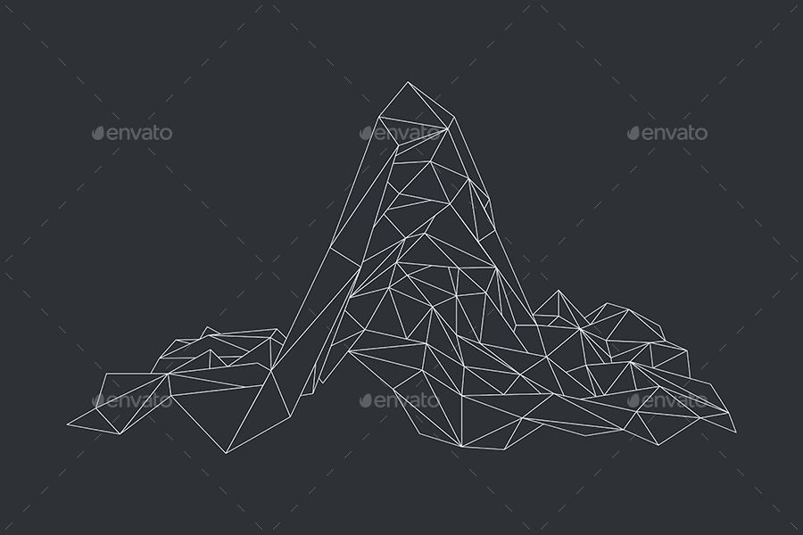 Wireframe Geometric Objects by themefire | GraphicRiver