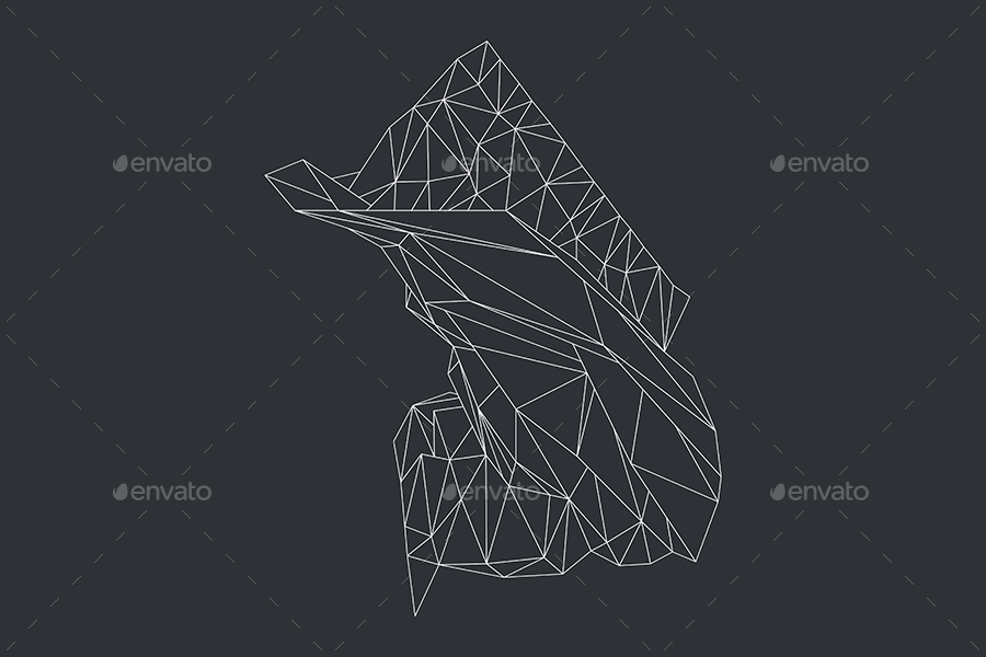 Wireframe Geometric Objects by themefire | GraphicRiver