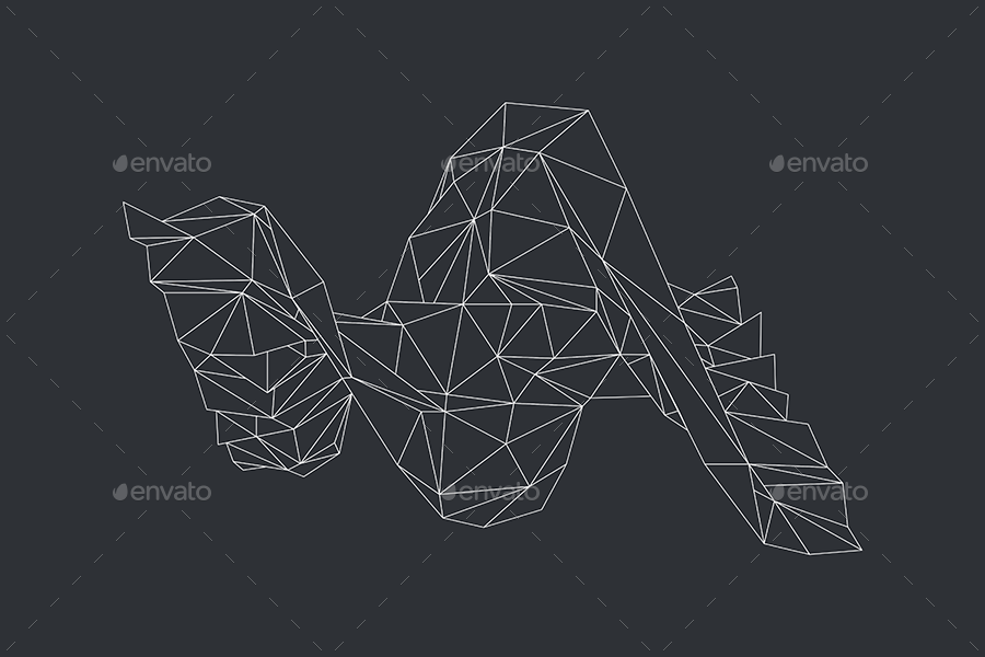 Wireframe Geometric Objects by themefire | GraphicRiver