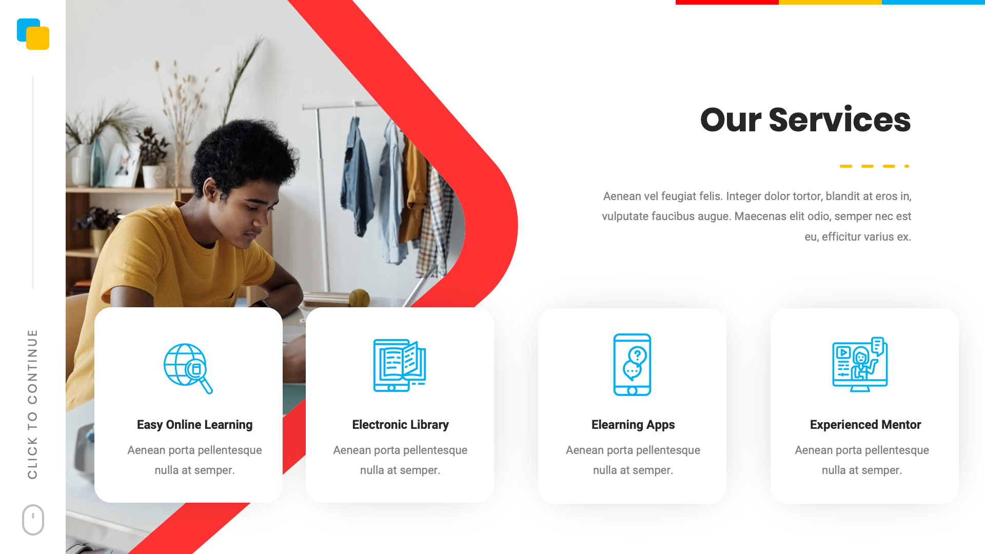 eCourse - Online Course PowerPoint Presentation Template, Presentation ...