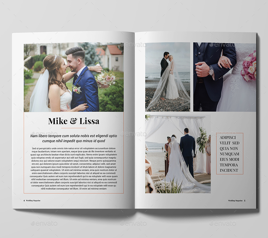 Wedding Magazine, Print Templates | GraphicRiver