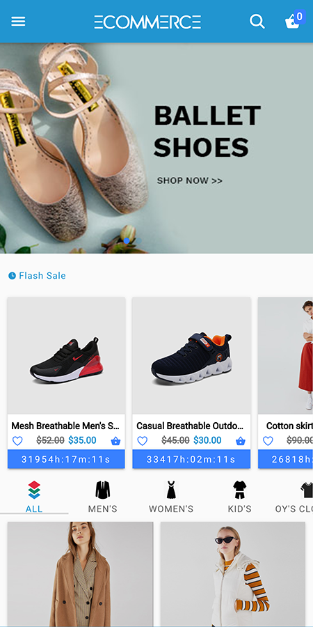 React Ecommerce Universal Ios And Android Ecommerce Store Full Mobile App With Php Laravel Cms
