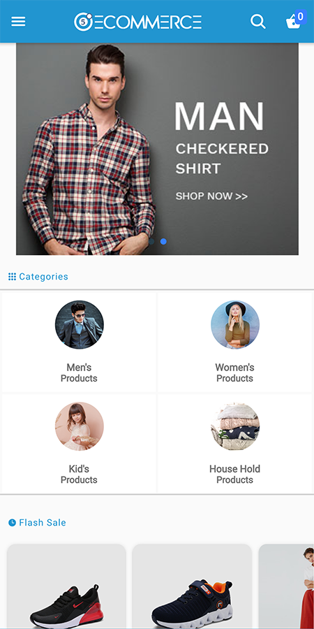 Ionic5 Ecommerce - Universal iOS & Android Ecommerce / Store Full Mobile App with Laravel CMS by ...