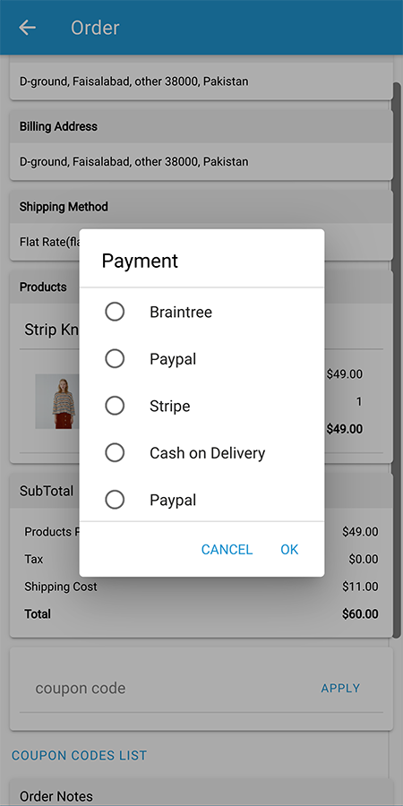Ionic5 Ecommerce - Universal iOS & Android Ecommerce / Store Full Mobile App with Laravel CMS by ...