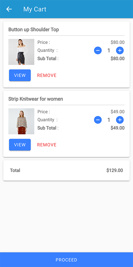 Ionic5 Ecommerce Universal Ios And Android Ecommerce Store Full Mobile App With Laravel Cms By