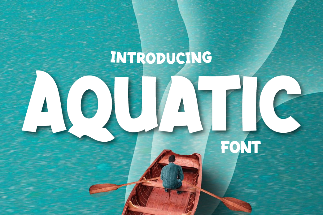 Aquatic, Fonts | GraphicRiver