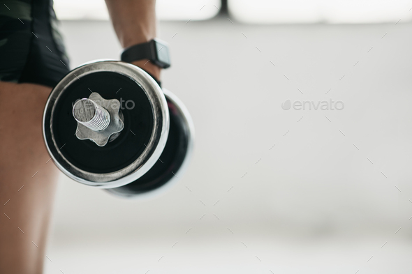 Exercises for muscle and heart rate tracking Stock Photo by Prostock-studio