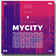 My City - Music Cover Album Artwork Template, Web Elements | GraphicRiver