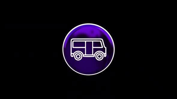 Icon Transporter Van, Motion Graphics | VideoHive
