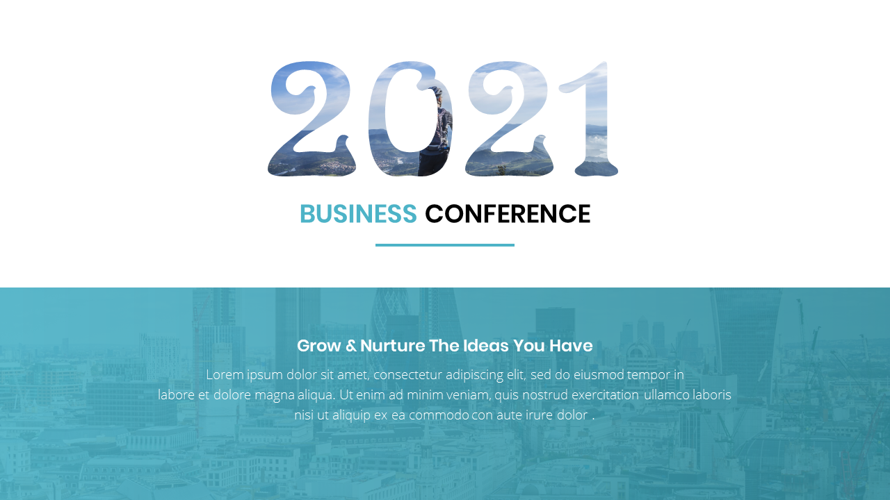 Business Conference Powerpoint Template 2021, Presentation Templates