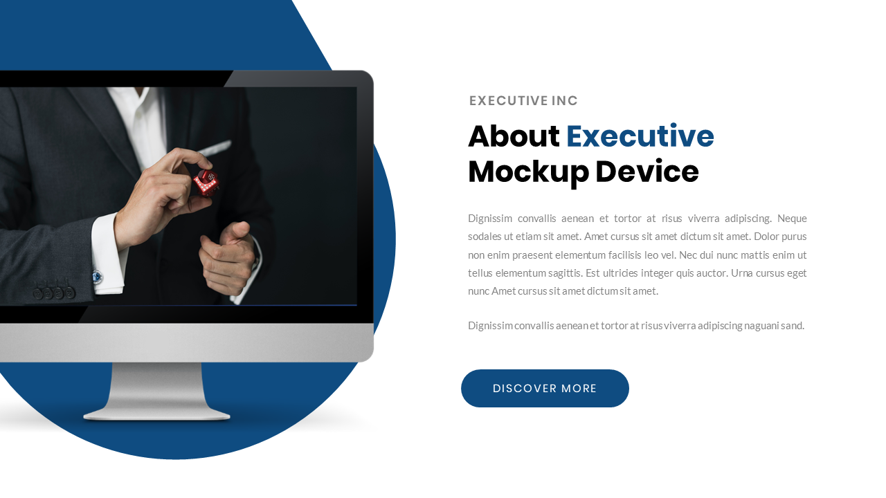 Executive - Business Presentation Template, Presentation Templates