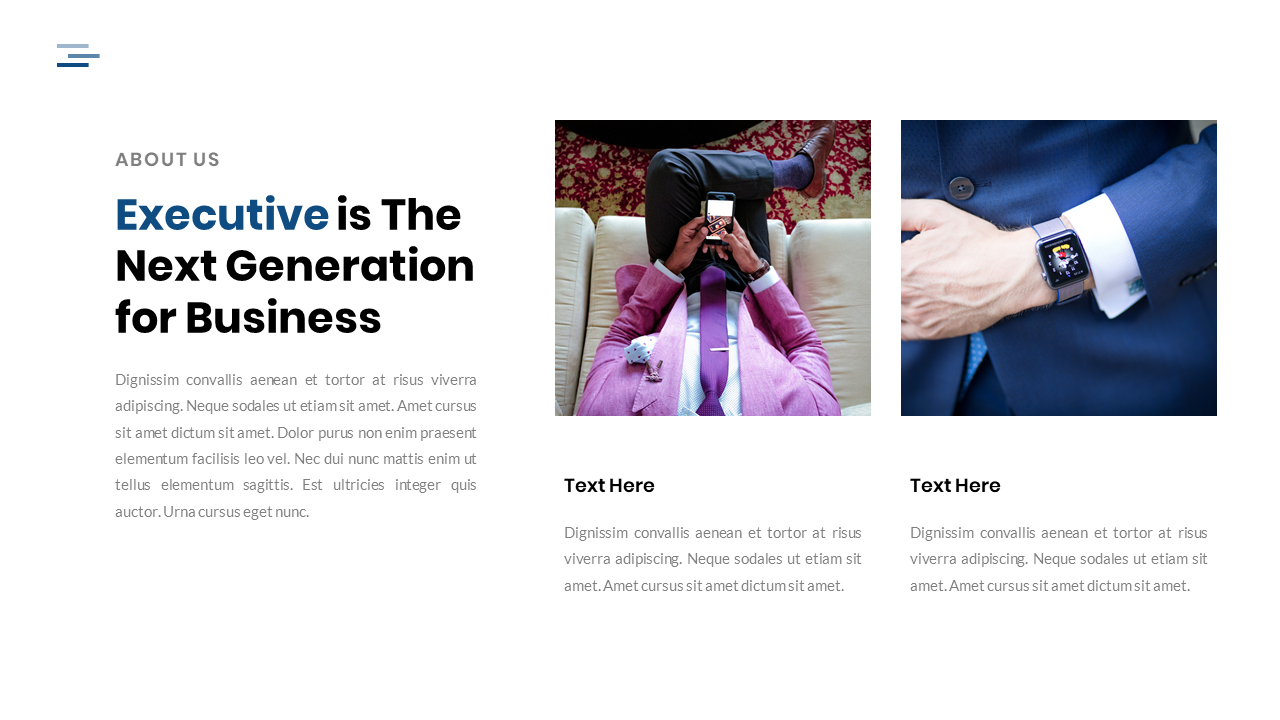 Executive - Business Presentation Template, Presentation Templates