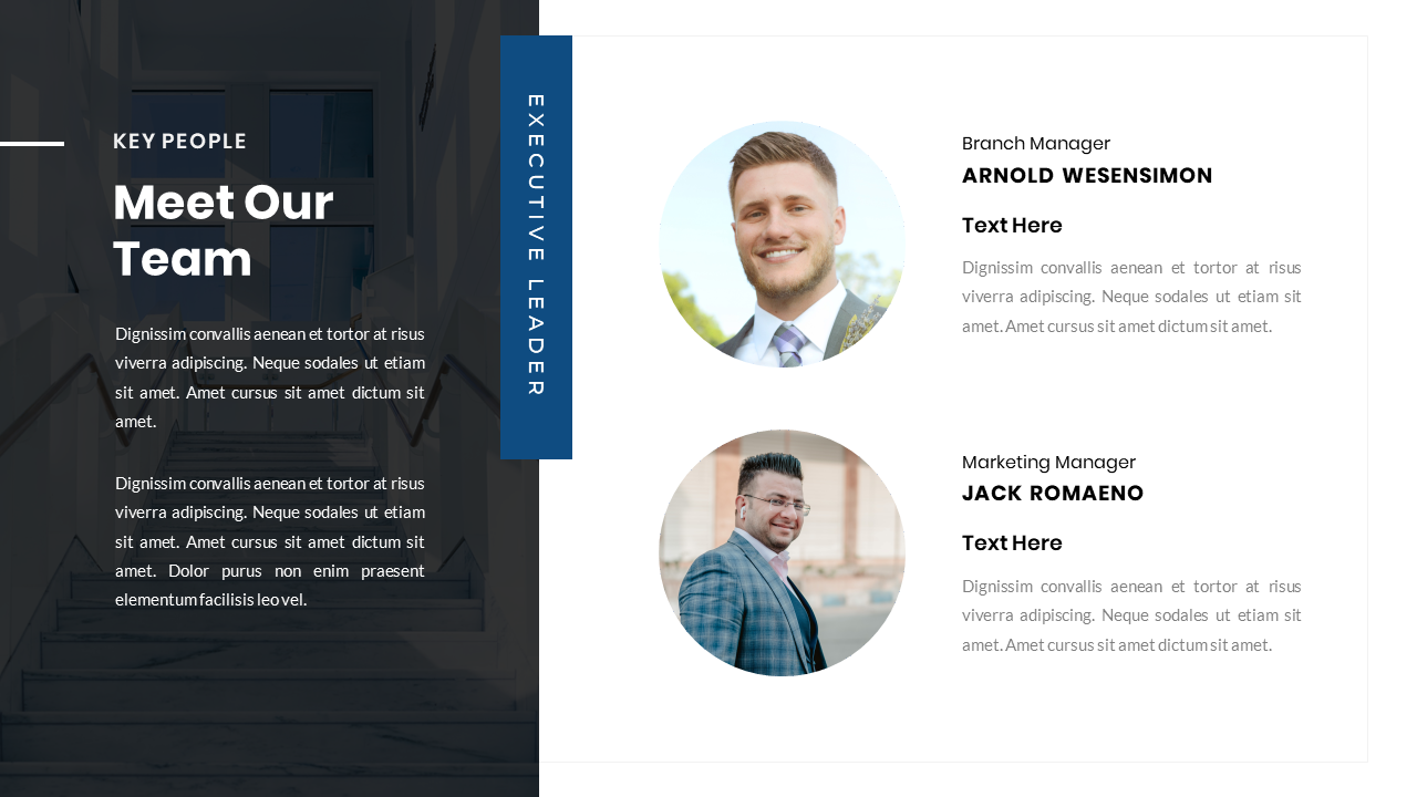 Executive - Business Presentation Template, Presentation Templates