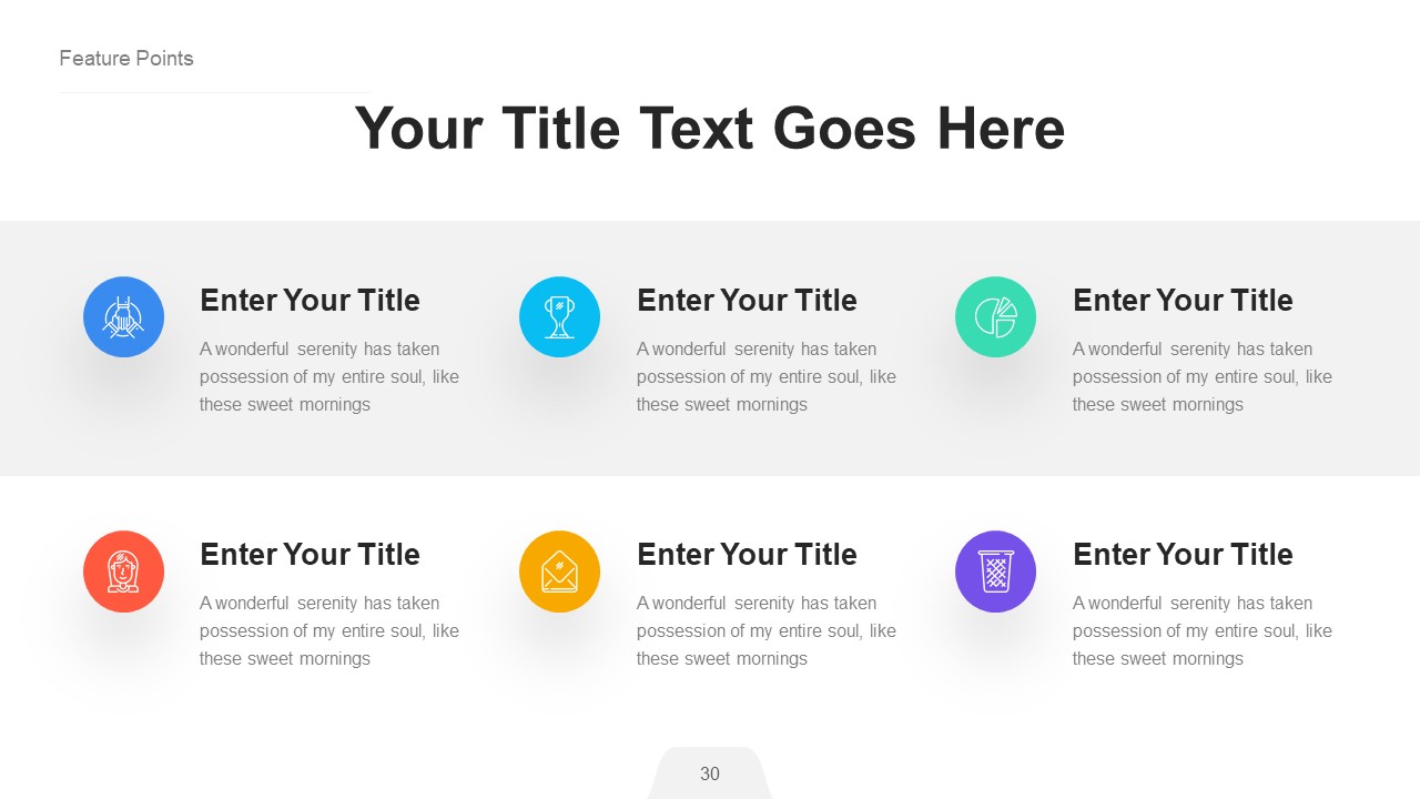Feature Points Infographic Powerpoint Presentation Template ...