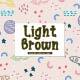 Light Brown - Quirky Display Font, Fonts | GraphicRiver