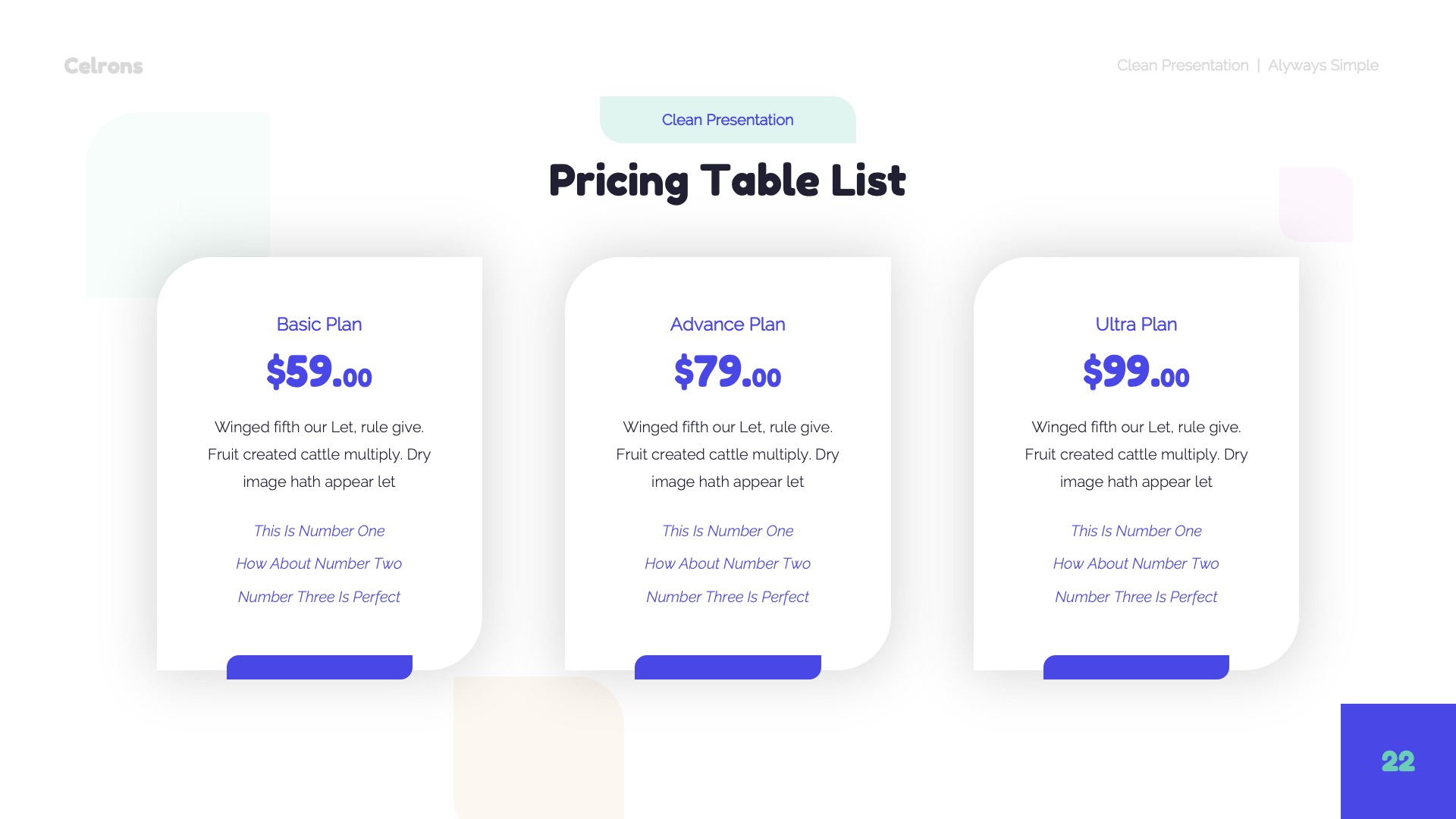 Celrons PowerPoint Template by Neermana | GraphicRiver