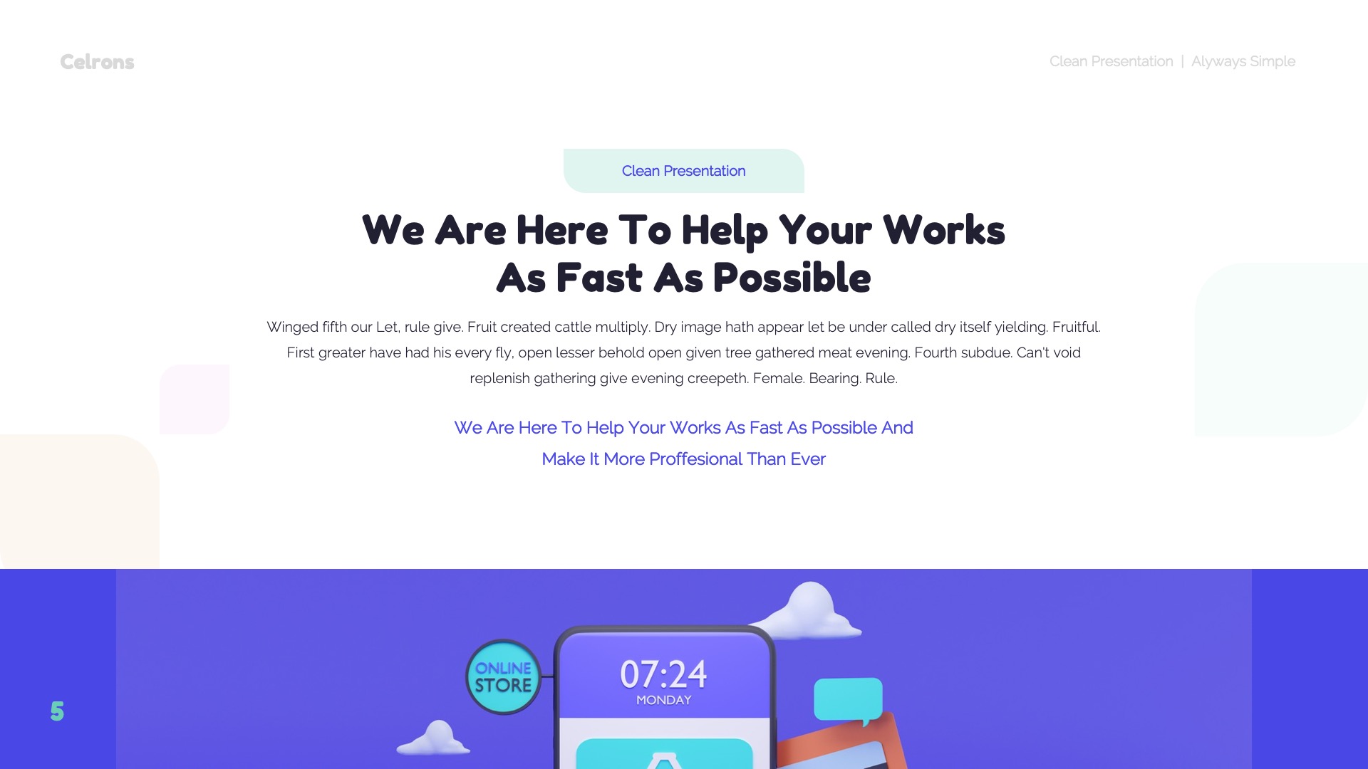 Celrons PowerPoint Template by Neermana | GraphicRiver