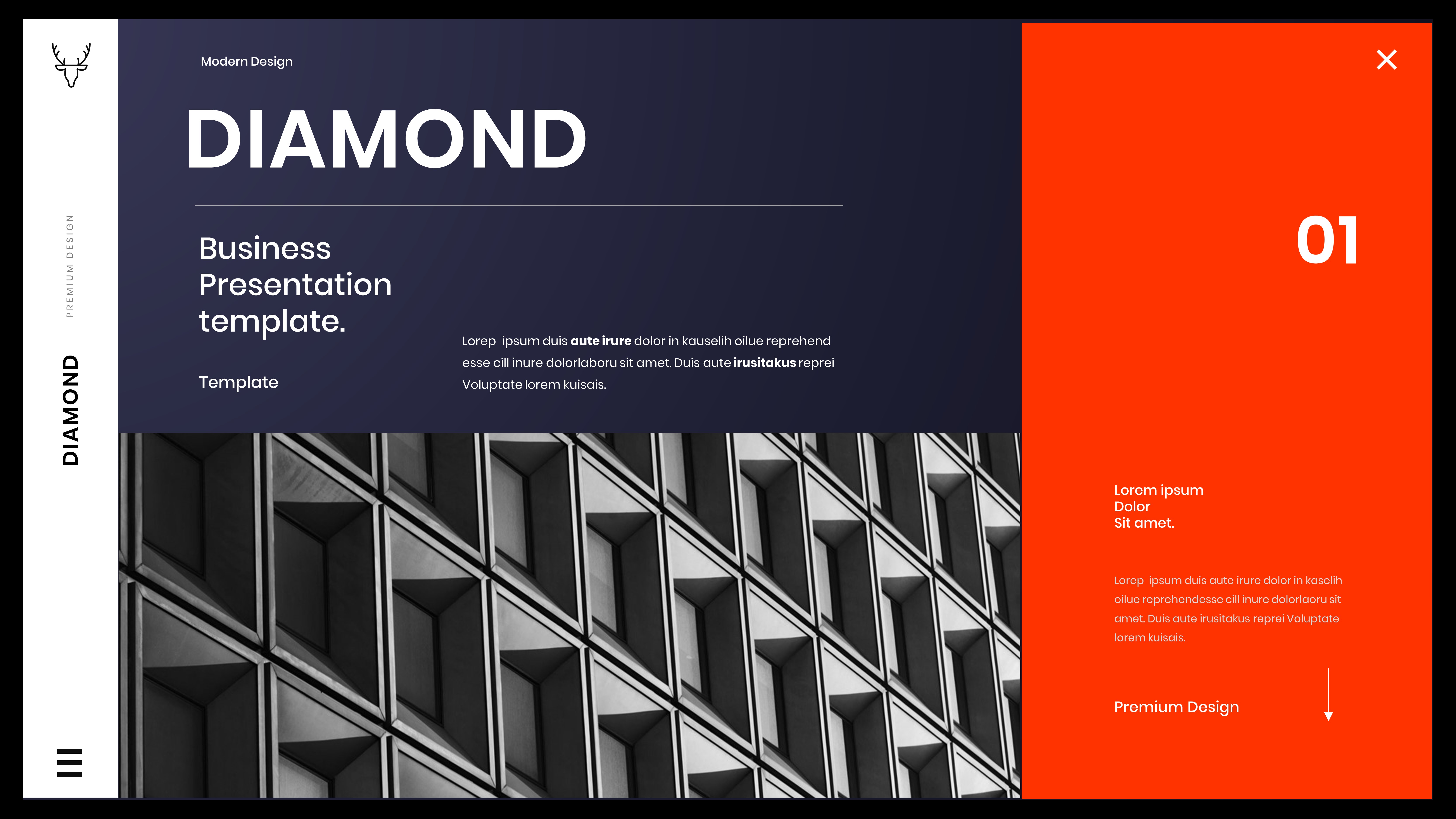 Diamond – Business PowerPoint Template, Presentation Templates ...