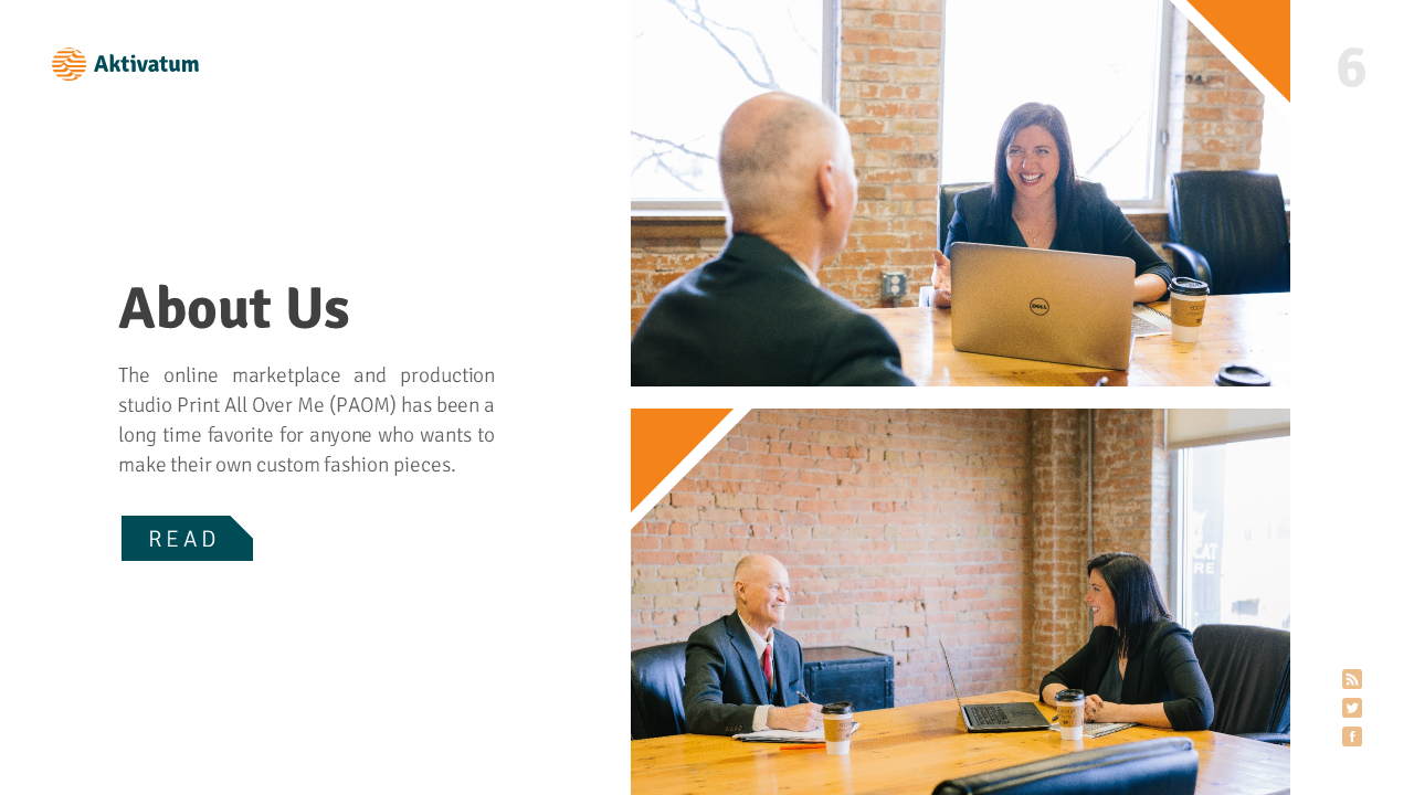 Aktivatum Business Presentation by SlideThrive | GraphicRiver