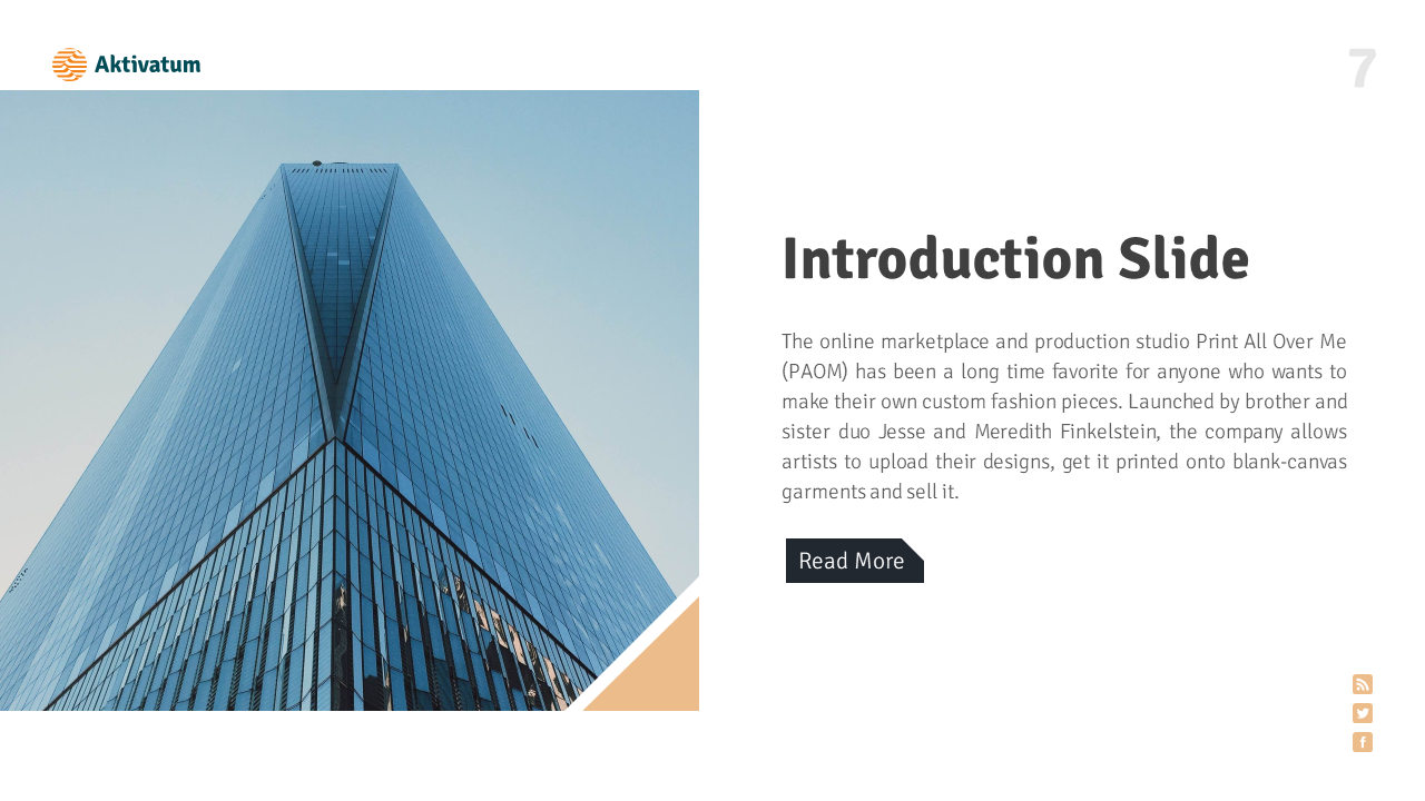 Aktivatum Business Presentation by SlideThrive | GraphicRiver