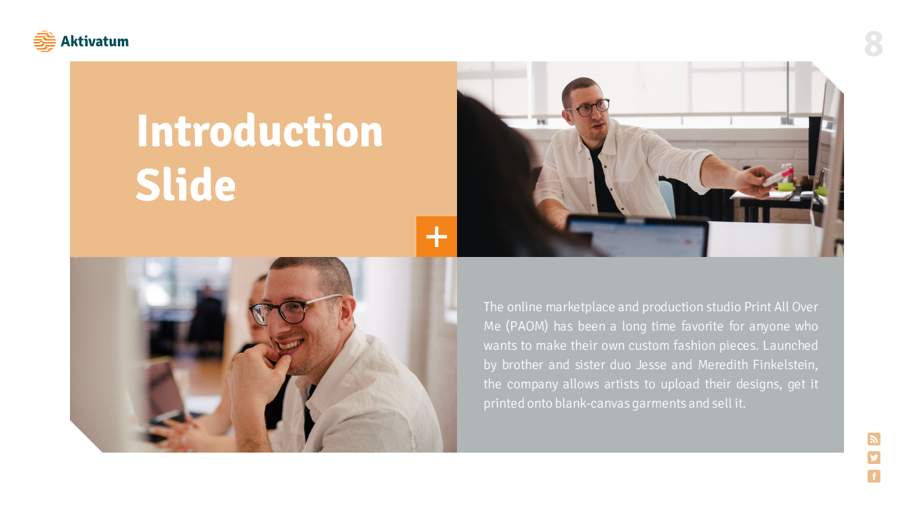 Aktivatum Business Presentation by SlideThrive | GraphicRiver