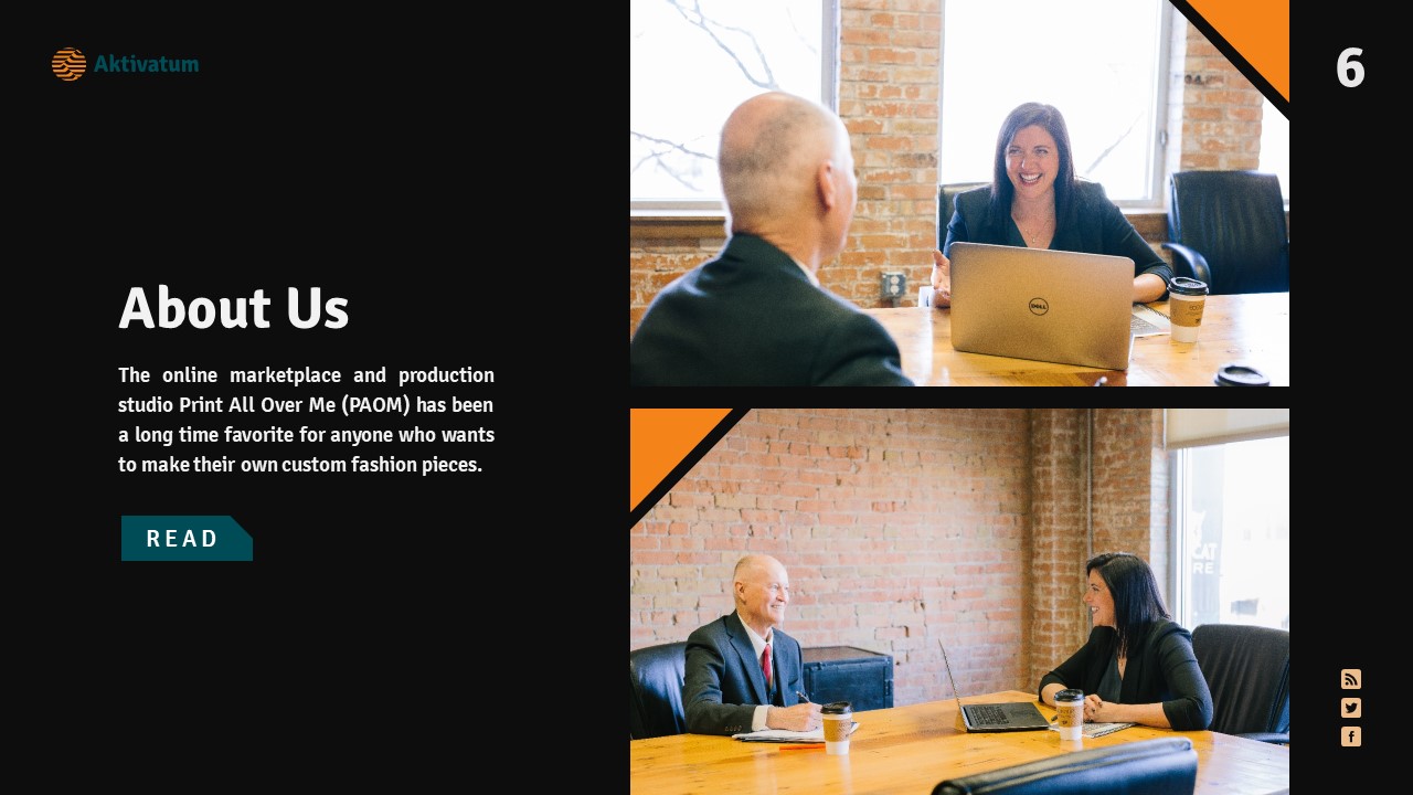 Aktivatum Business Presentation by SlideThrive | GraphicRiver