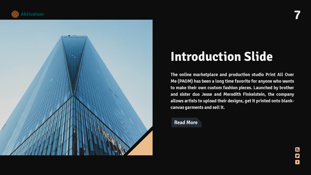 Aktivatum Business Presentation by SlideThrive | GraphicRiver