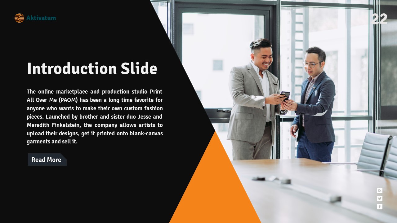 Aktivatum Business Presentation by SlideThrive | GraphicRiver