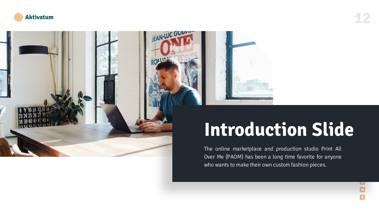 Aktivatum Business Presentation by SlideThrive | GraphicRiver