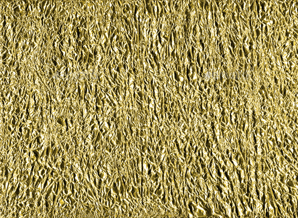 Crumpled gold foil texture Stock Photo by apagafonova | PhotoDune