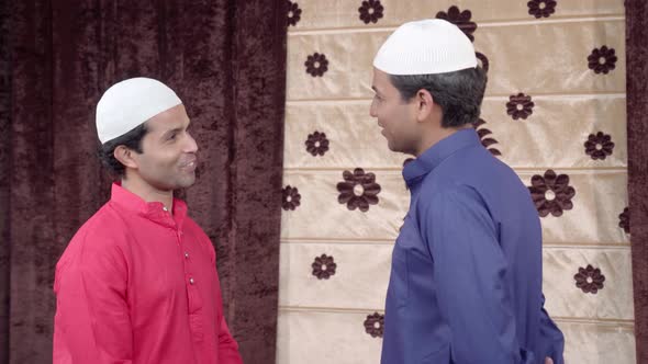 Muslim men talking, Stock Footage | VideoHive