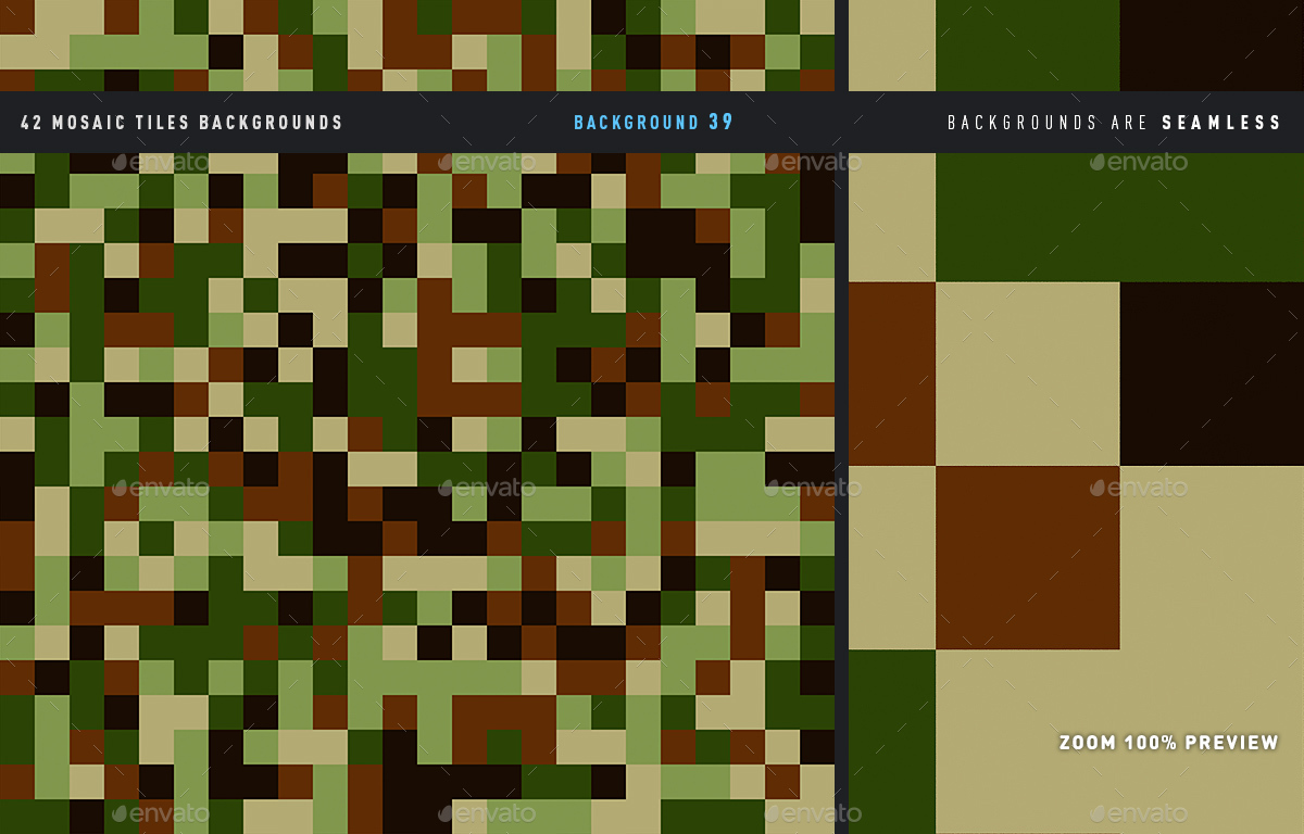 42 Seamless Mosaic Tiles Backgrounds High Resolution, Graphics ...