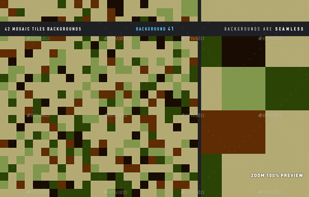 42 Seamless Mosaic Tiles Backgrounds High Resolution, Graphics ...