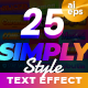 25 in 1 Simply Text Effect Style, Add-ons | GraphicRiver