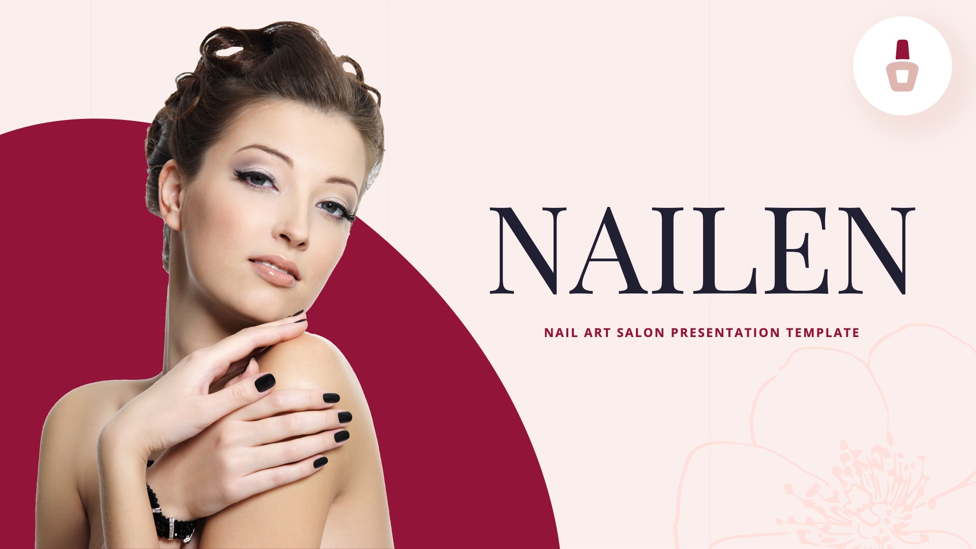 NAILEN - Nail Art Salon Keynote Template, Presentation Templates ...
