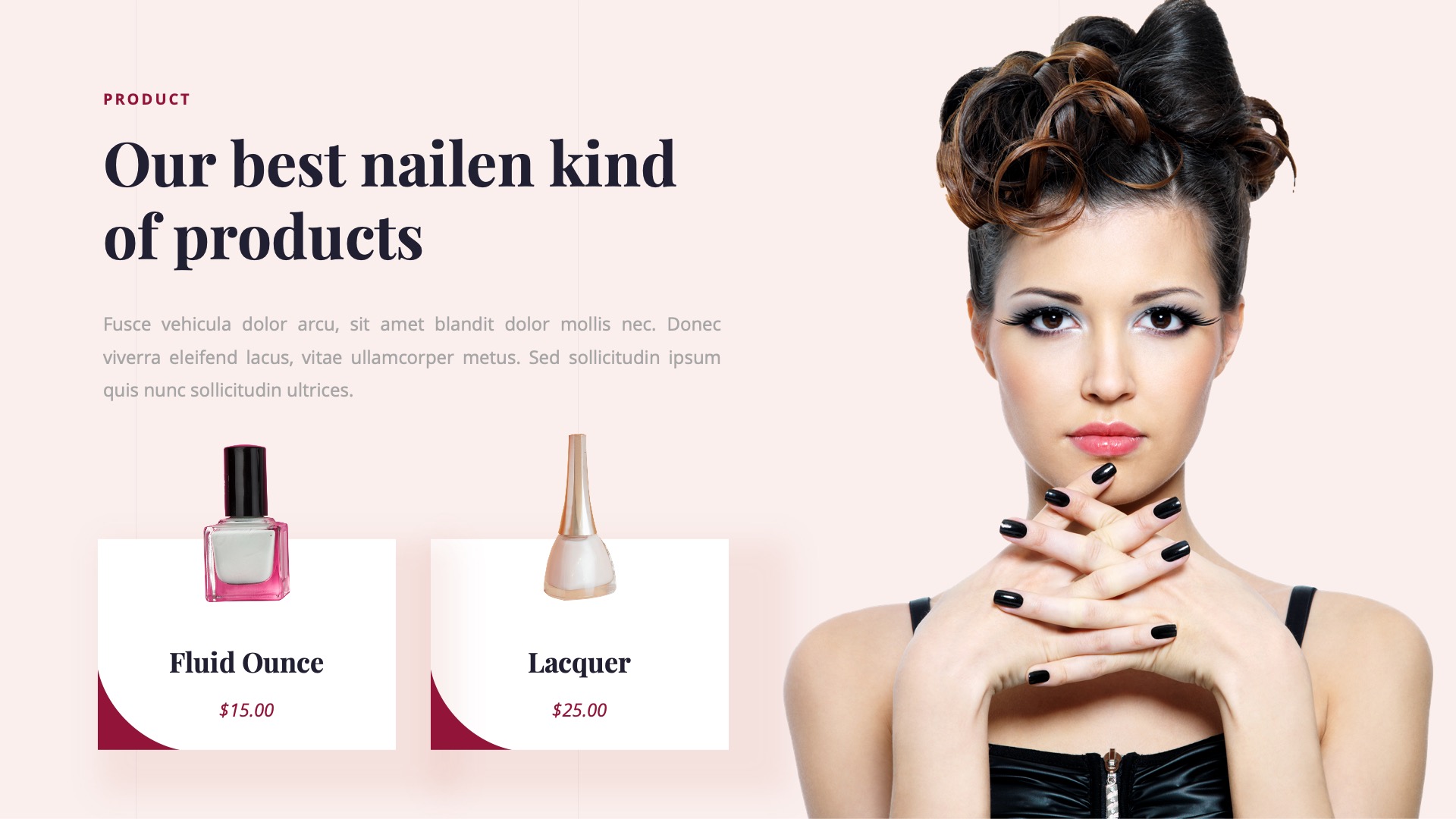 NAILEN - Nail Art Salon Keynote Template, Presentation Templates ...