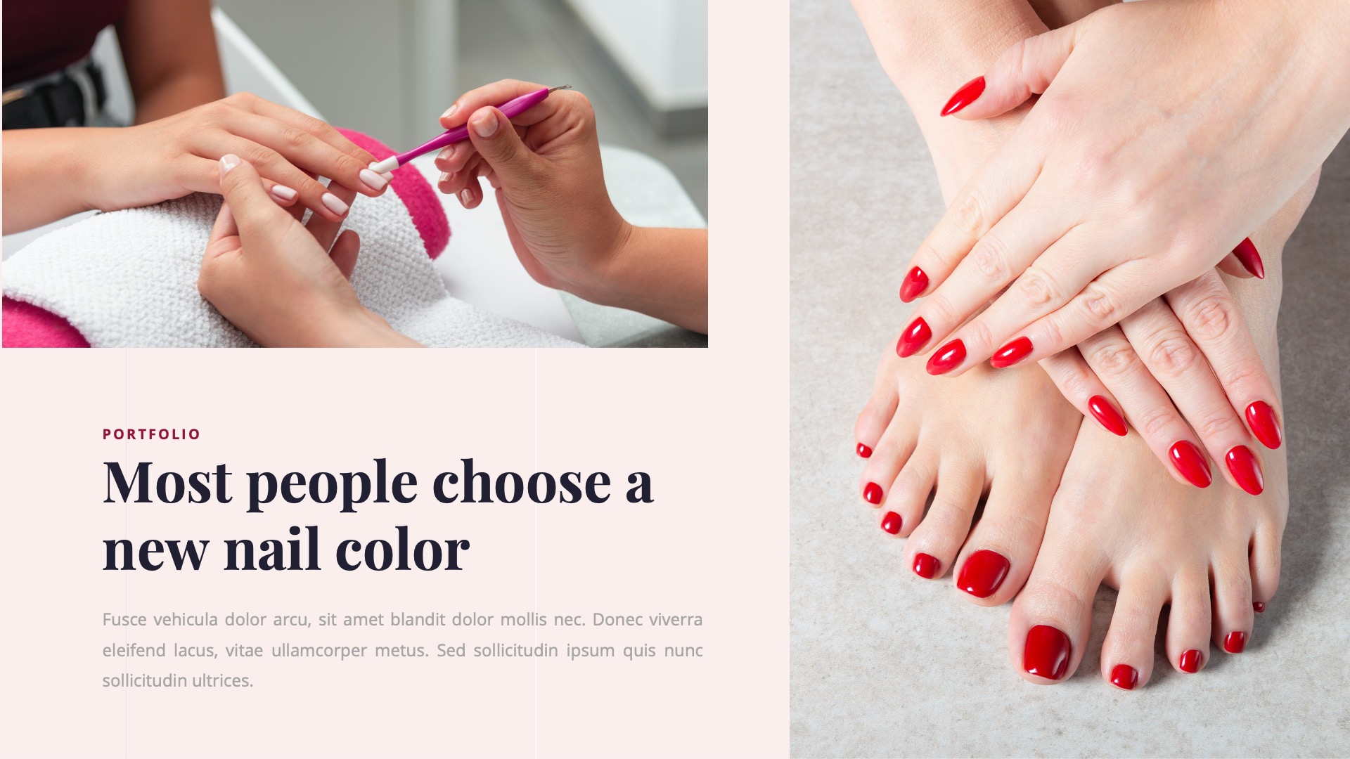 NAILEN - Nail Art Salon Keynote Template, Presentation Templates ...