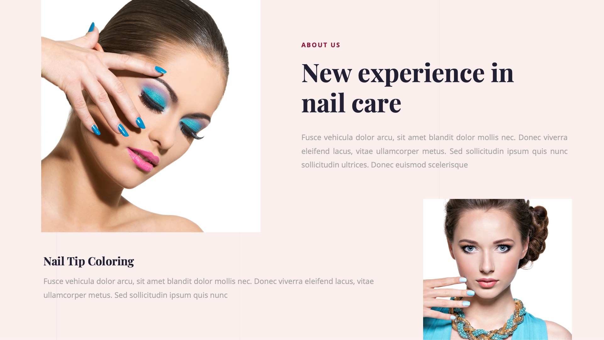 NAILEN - Nail Art Salon Keynote Template, Presentation Templates ...
