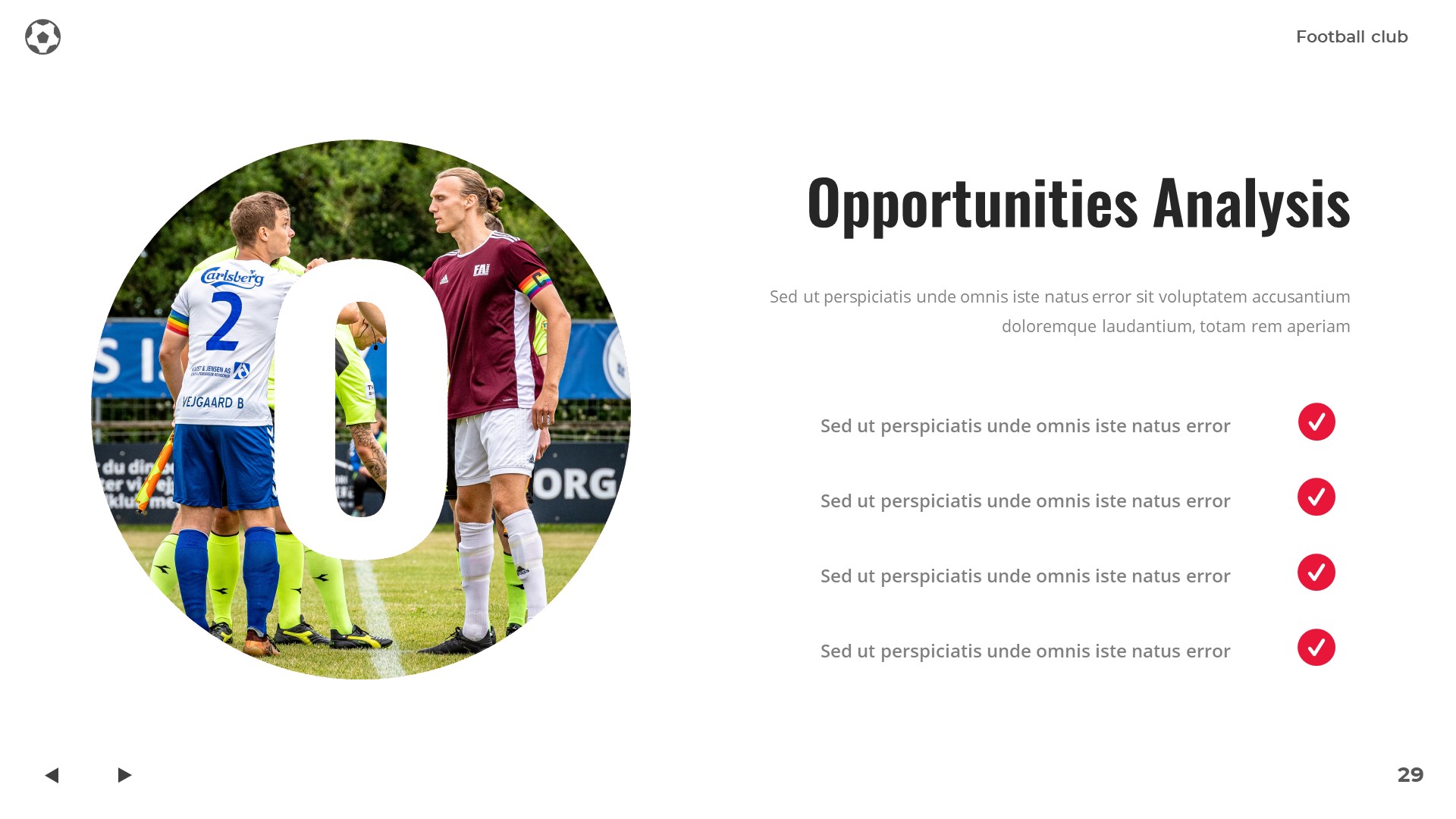 Kicker - Soccer & Footbal PowerPoint Template, Presentation Templates