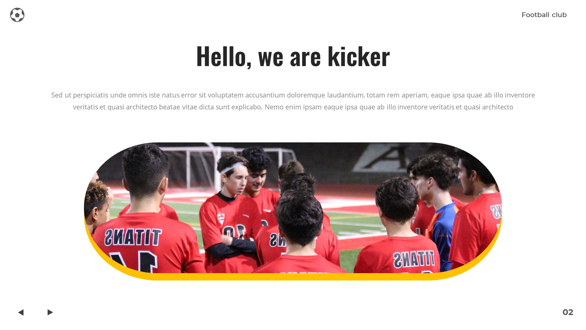 Kicker - Soccer & Footbal Google Slides Template, Presentation Templates
