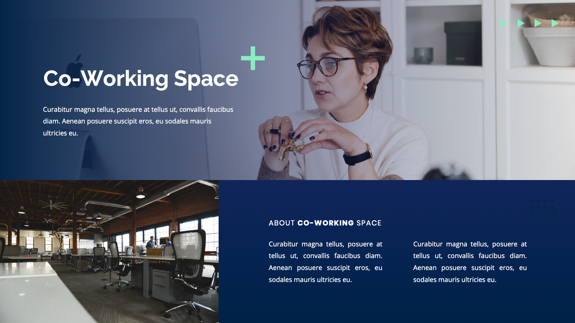 Workspace - Coworking Space Keynote Presentation Templates ...