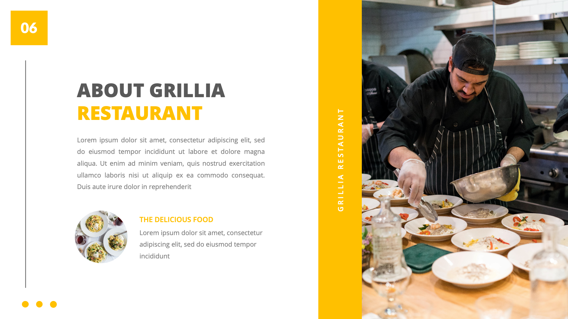 Grillia - Restaurant Powerpoint Template, Presentation Templates ...