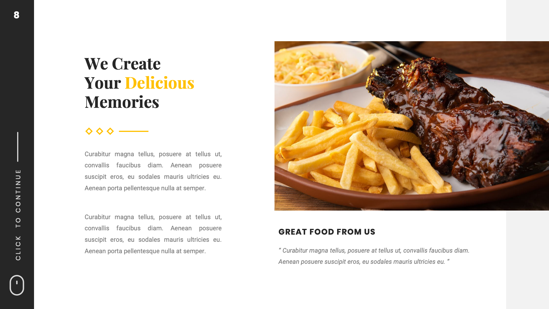 Breakfast - Food Beverages PowerPoint Presentation Templates ...