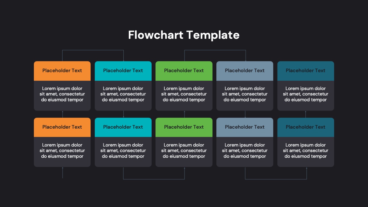 Flowchart Google slides Templates, Presentation Templates | GraphicRiver