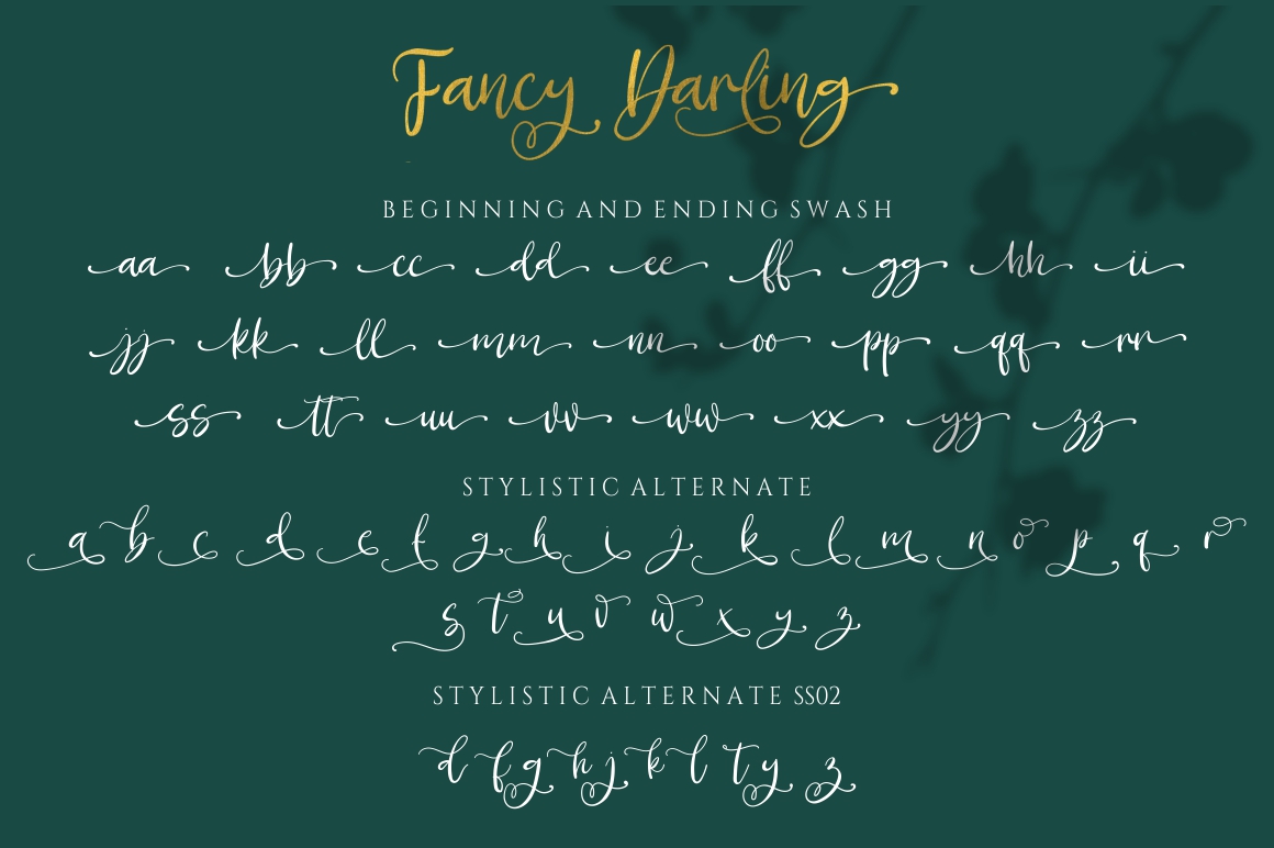 Fancy Darling, Fonts | GraphicRiver