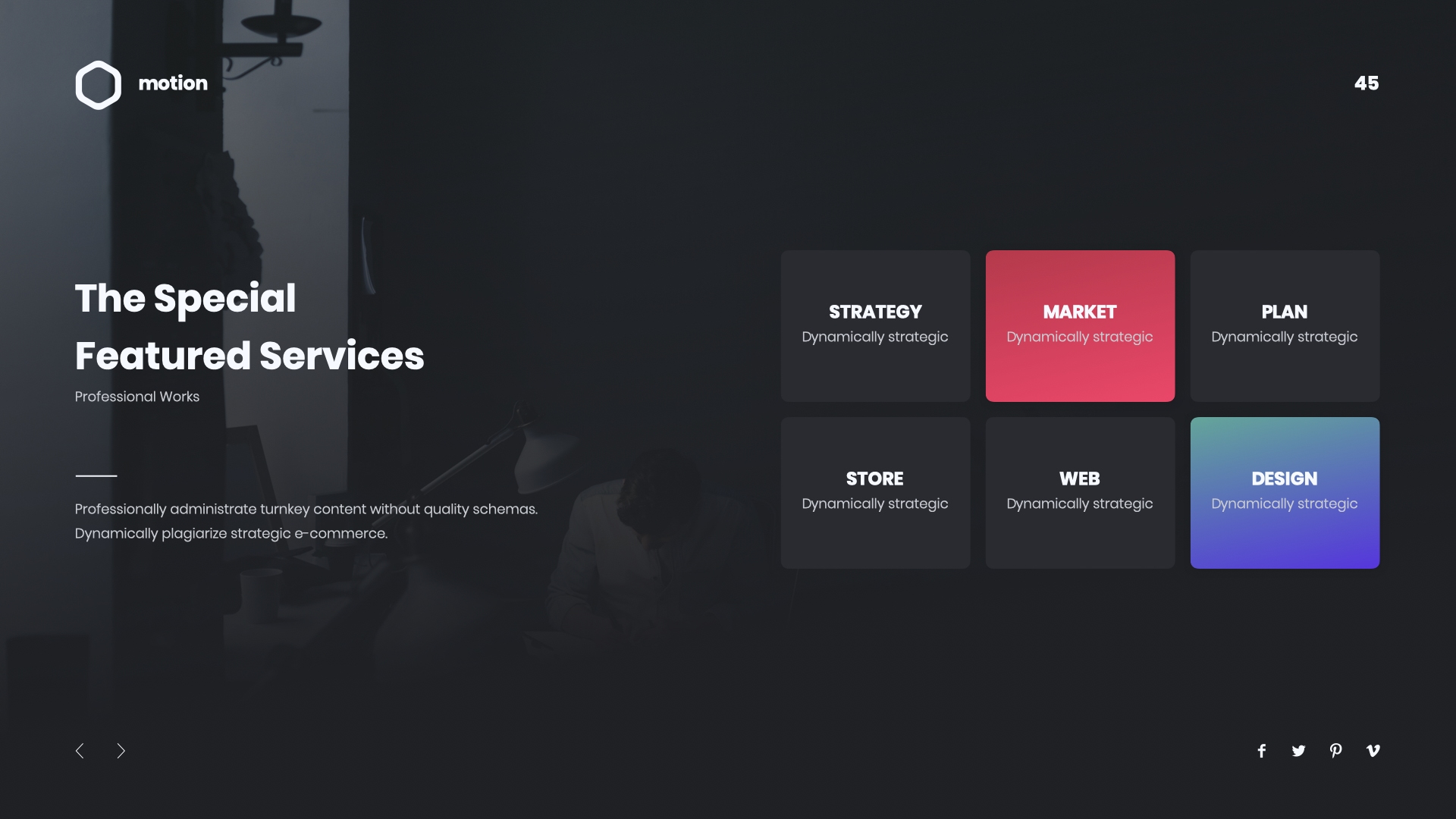 MOTION - Fully Animated & Multipurpose Template (Powepoint ...