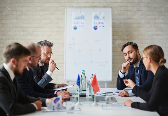 Political interaction Stock Photo by Pressmaster | PhotoDune